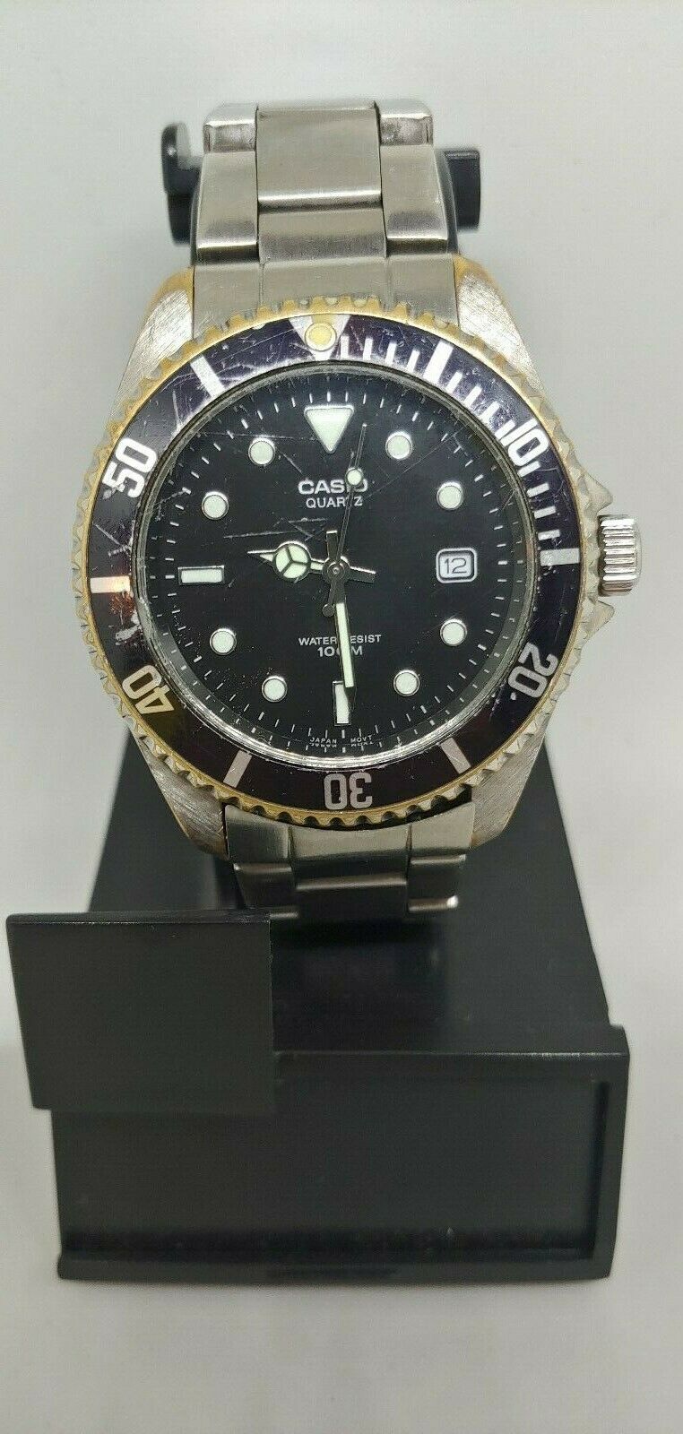 Casio Vintage MTD-1010 Watch Module 1346 Stainless Steel | WatchCharts ...