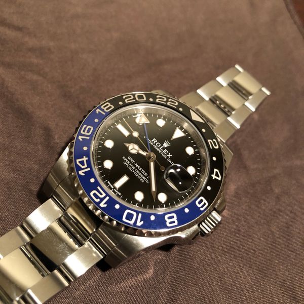 FS: Rolex BLNR 116710BLNR Batman GMT-Master II | WatchCharts Marketplace