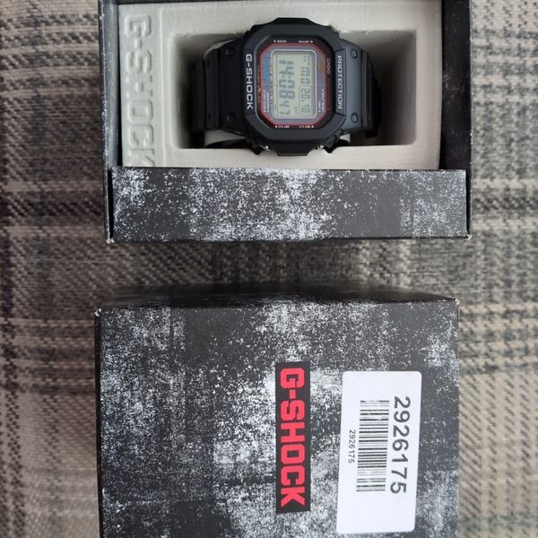 Casio G-Shock 5610U Solar Powered Watch Never Worn Excellent Condition ...