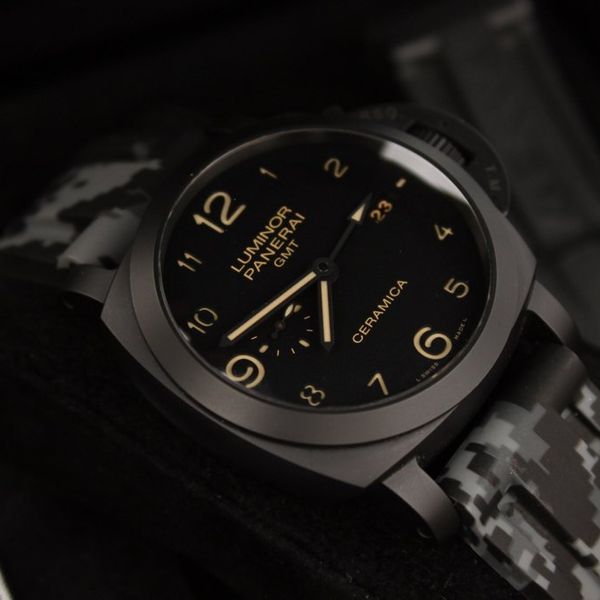 FS: Panerai Luminor 1950 3 Days PAM 441 Ceramica Horus Complete Mint ...