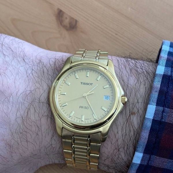 [WTS] PRICE REDUCED - Vintage Tissot PR50 Gold Tone | WatchCharts