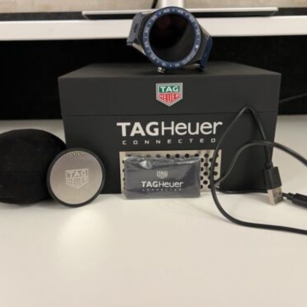TAG Heuer Connected Modular 45 (SBF8A) Men's Watch | WatchCharts ...