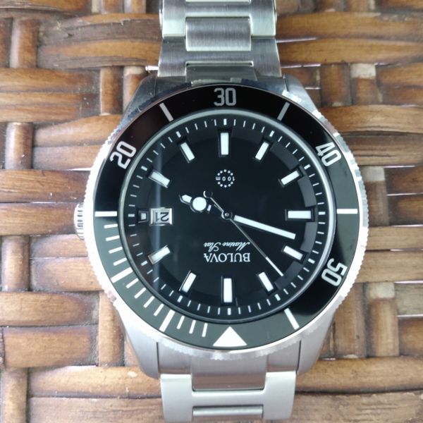 Bulova Marine Star Men's 98B203 Stainless Steel Watch | WatchCharts ...