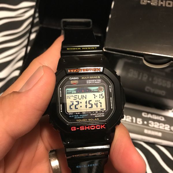 FS: LNIB Casio G Shock GWX5600 or GWM 5610 metallic blue mod ...