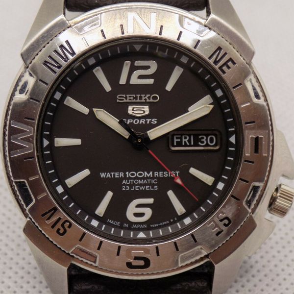 Seiko Compass '5' cal.7S36 'SNZE83' Gents Divers Automatic Watch ...