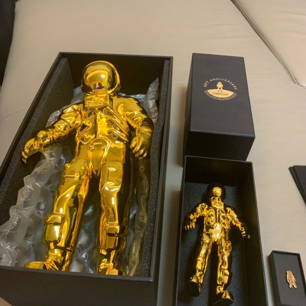 Omega Speedmaster 50th anniversary NASA display astronaut statue large ...