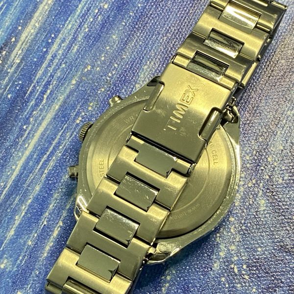 TIMEX 1854 -T2N588 CHRONOGRAPH w INDIGLO HEAVY+ Retail $220 Only One ...