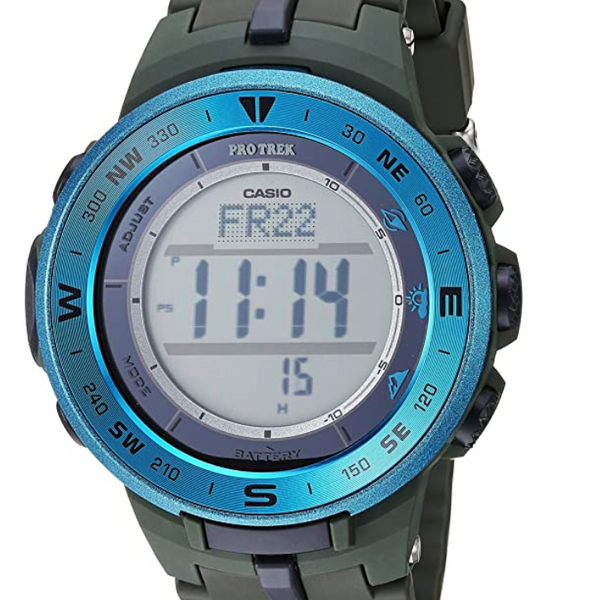 CASIO PRO TREK PRG-330-2ACR Triple Sensor Tough Solar PRG-330-2A ...