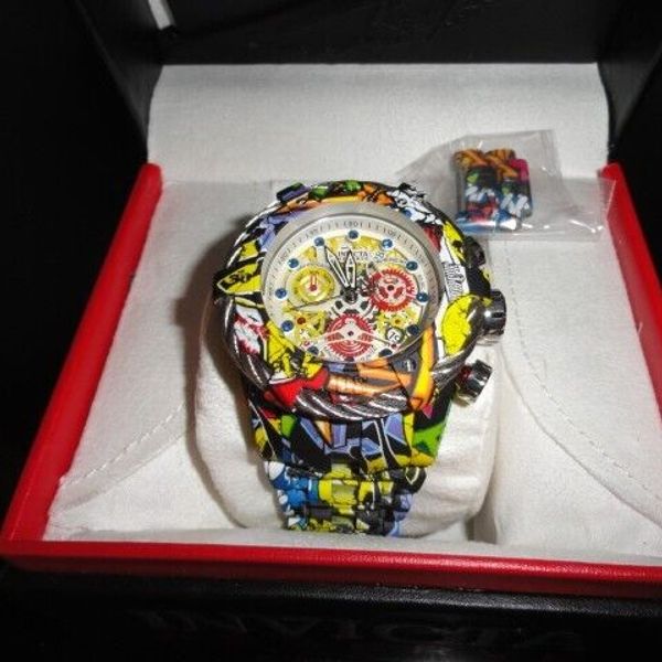 Invicta Graffiti Reserve Bolt Zeus 52mm | WatchCharts Marketplace