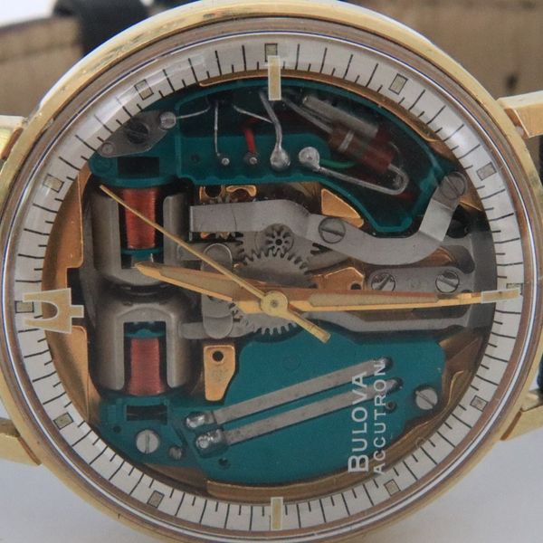 Men's Vintage 1964 M4 Bulova Accutron Spaceview Wristwatch ...