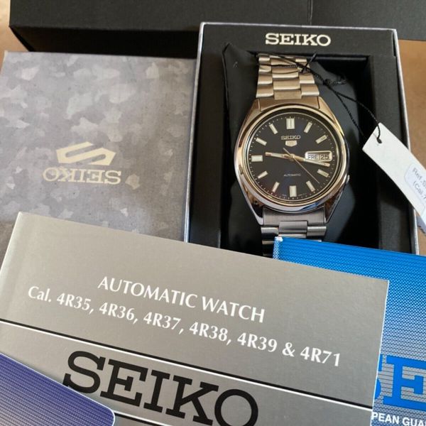 Seiko 5 AUTOMATIK Ref SNXS77K Die Japan Kultur Herrenuhr NOS ungetr ...