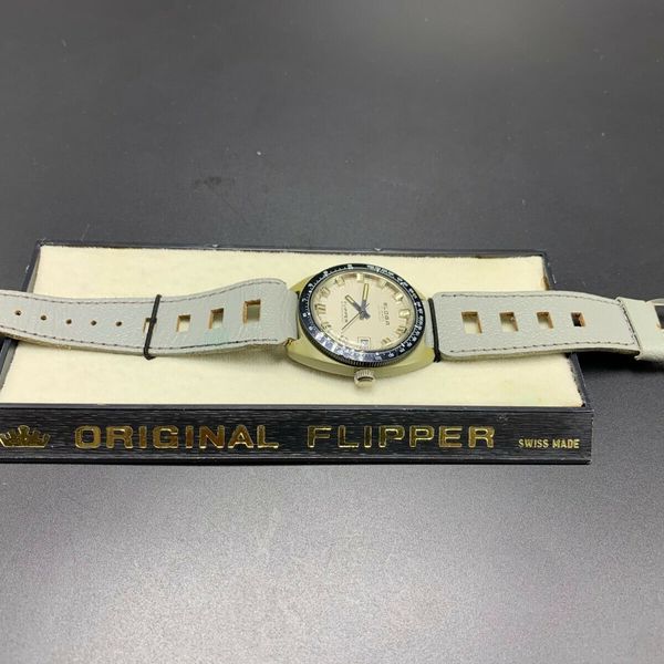 Eloga Flipper Fortis Vintage 1970's Men's Watch | WatchCharts Marketplace