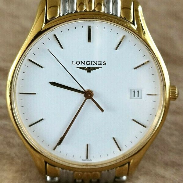 Longines LYRE Classique L4.759.2 Gold & Steel Quartz 35mm Mid sized ...