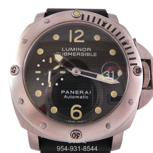 FS: Panerai PAM 25 D Luminor Submersible Titanium T Dial | WatchCharts ...