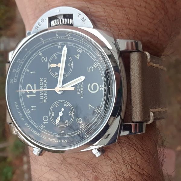 FS: Panerai 653 PAM PAM00653 1950 casing Flyback 44mm Luminor Yachts ...