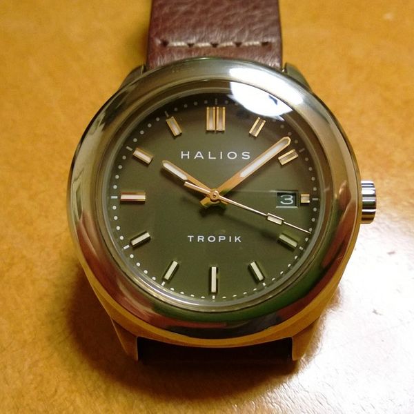 Halios Tropik-B Green Dial | WatchCharts