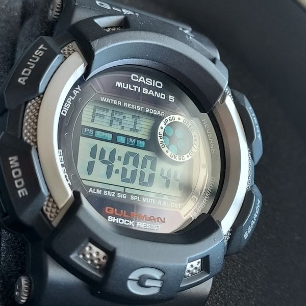 Montre CASIO G-SHOCK GULFMAN GW-9100-1ER [3089] #TOUGH SOLAR - MB5 ...