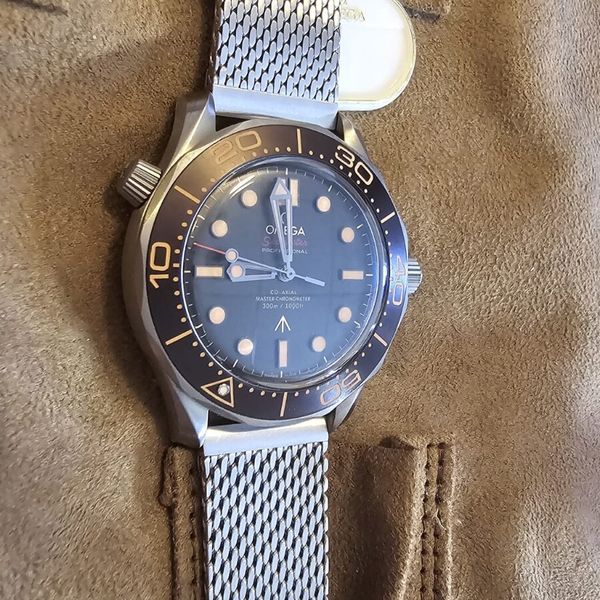 OMEGA Seamaster Diver 300M James Bond 007 42mm Titanium Automatic Men's ...
