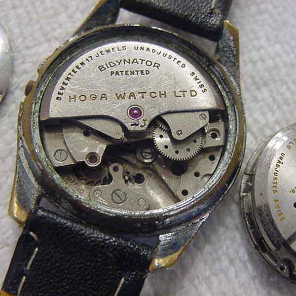 Vintage large antique WWII World War II MILITARY BREITLING HOGA ...