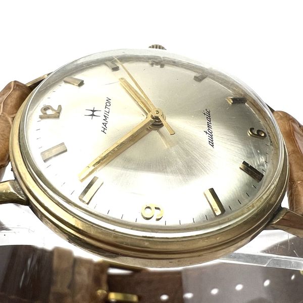 Vintage Hamilton Automatic Cal. 672 17 Jewels 10K RGP Men's 1950s Watch ...