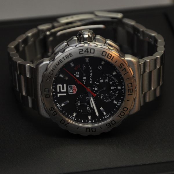 SOLD Tag Heuer Formula 1 Chronograph - SPACEX Limited Edition ...