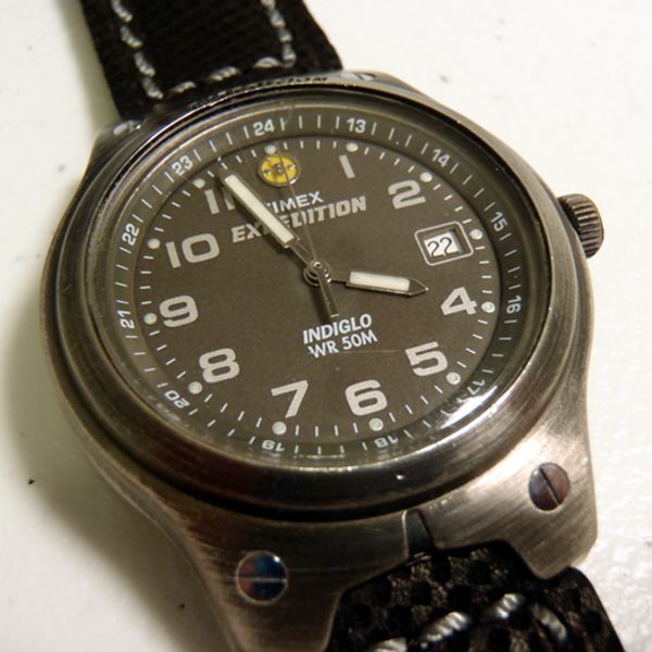 Timex Expedition Indiglo Field Style With Date *SOLD* | WatchCharts Marketplace