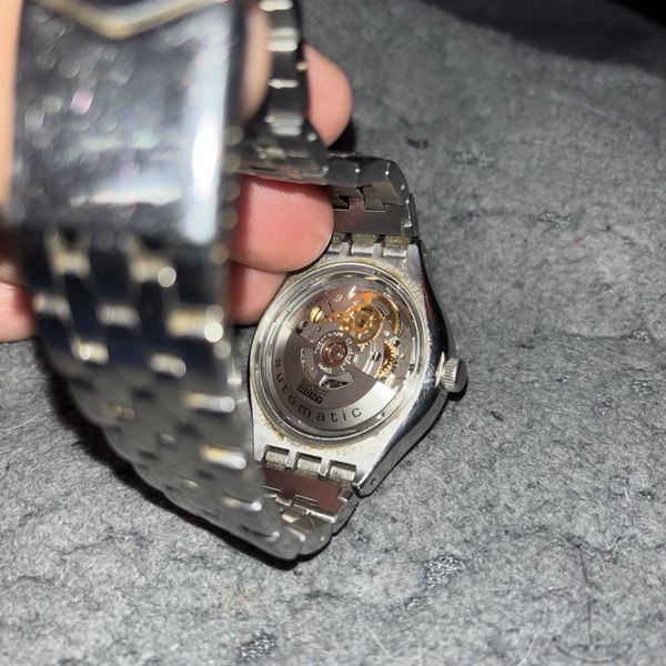 SWATCH AUTOMATIC WATCH - BODY & SOUL (YAS100) - SKELETON - VINTAGE ...