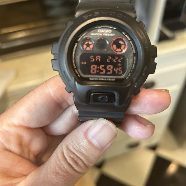 Casio G Shock 1289 Black/Black Very Clean | WatchCharts Marketplace