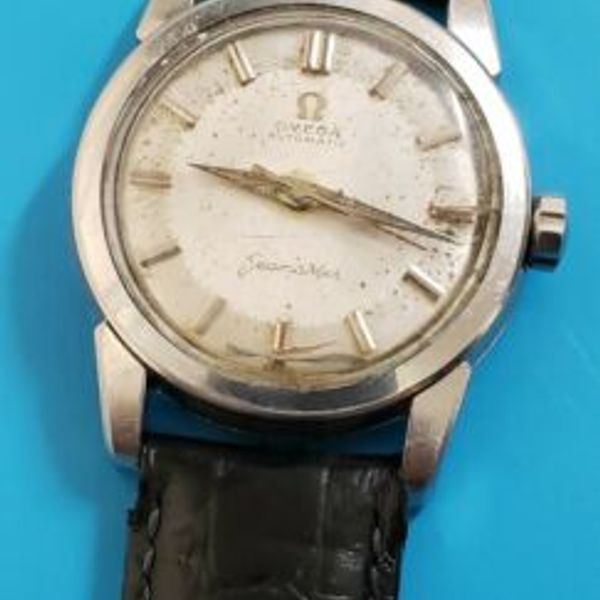 Vintage 1958 Omega Seamaster Cal 470 Automatic Mens Watch Ref 2828 10 ...