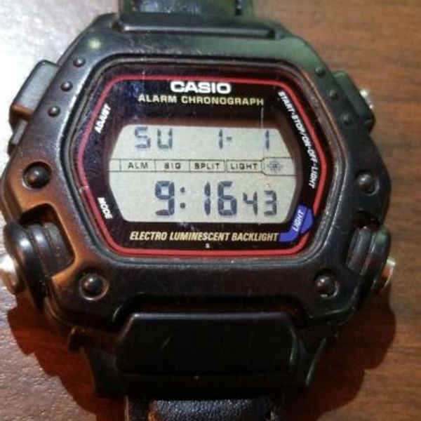 Casio DW-290 T 1189 Alarm Chronograph Digital Watch with New Battery ...