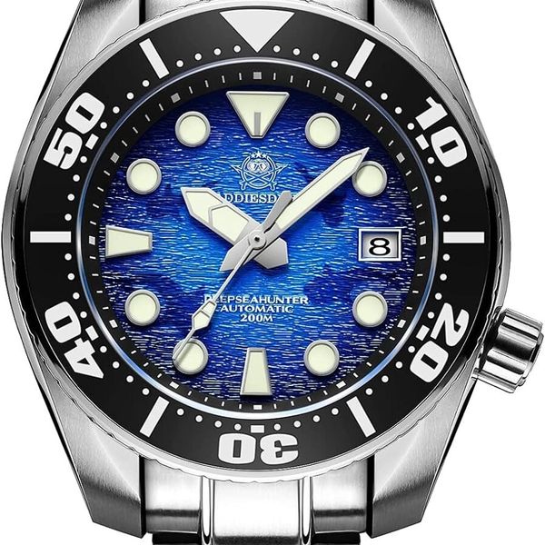 addiesdive AD2102 automatic dive watch seiko nh35 movement sumo diver ...