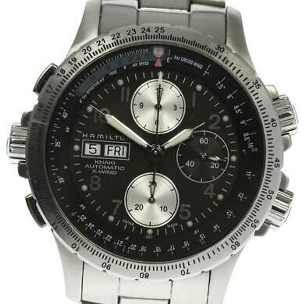 HAMILTON Khaki X Wind H776160 Day-Date Chronograph Automatic Men's ...