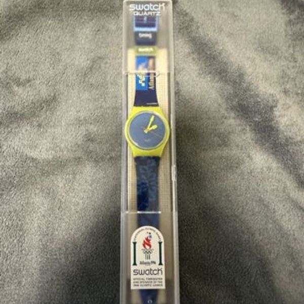 Vintage Swatch Watch 1996 Atlanta Olympics Volunteer/Staff Special ...