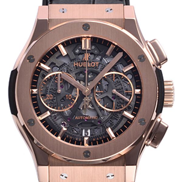 Hublot Classic Fusion Aero Chronograph King Gold 525.OX.0180.LR [New ...