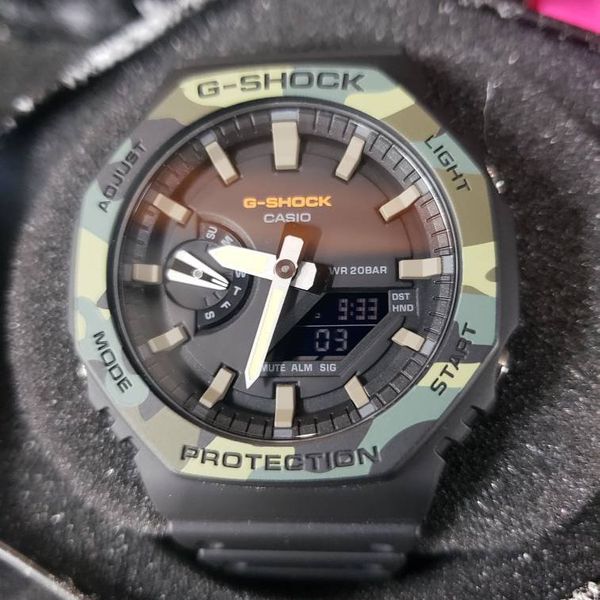 FS - CASIOAK "CAMO" FULL KIT EXCELLENT CONDITION | WatchCharts