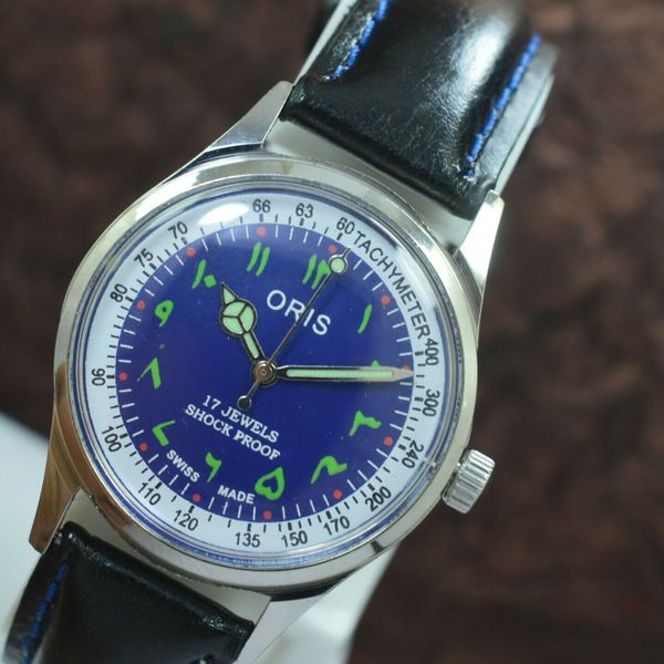 Vintage Oris Hand Wind ST 96- 17 Jewels Men's Wrist Watch | WatchCharts ...