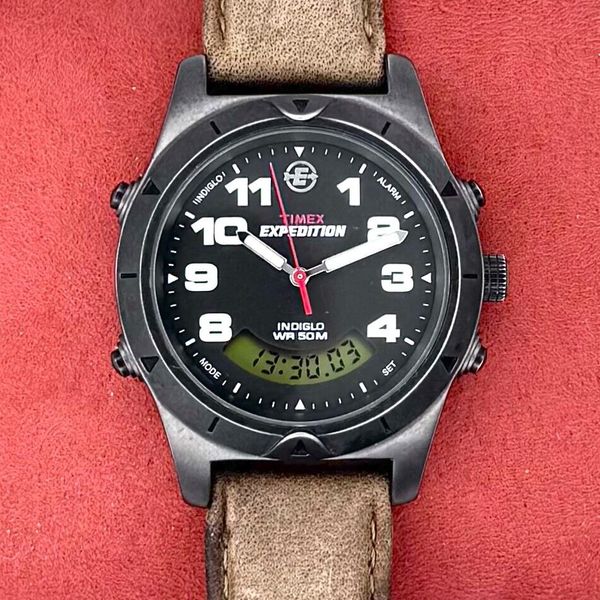 Timex Expedition T41101 Ana-Digi Alarm/Chronograph Men's Field Watch ...