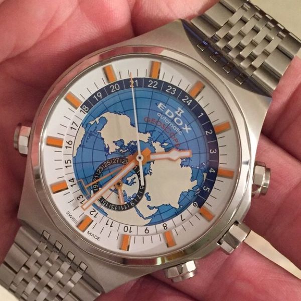 Fsot Rare Edox Geoscope Automatic limited edition of 300 | WatchCharts ...
