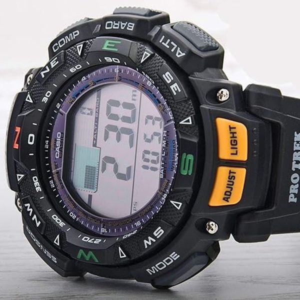 Casio Pro Trek - PRG-240-1ER - Solar, Chrono, Altimeter, Compass - Used ...