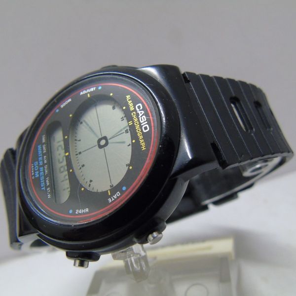 1980's VINTAGE CASIO DIGI-ANA WATCH *USED/GOOD* RARE AND COLLECTABLE ...