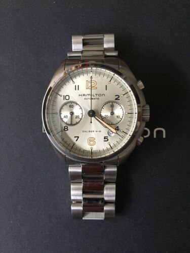 Hamilton Khaki Pilot Pioneer Chronograph 41mm #H76416155 | WatchCharts