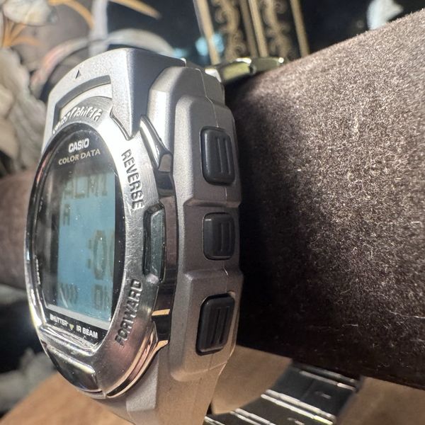 Rare Vintage CASIO Wrist Camera Digital Watch WQV-3 Model 2411 Nearly ...