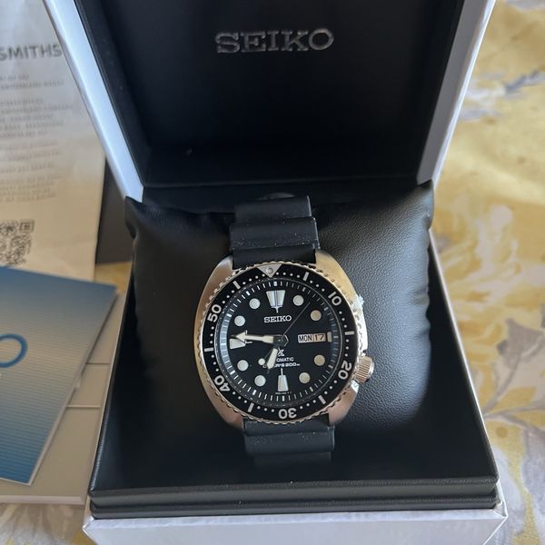 Seiko â Turtleâ Prospex Men's Black Watch - SRPE93K1 200m water resist automatic | WatchCharts ...