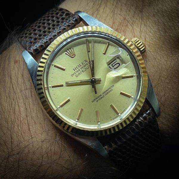 [WTS/WTT] Rolex Datejust 16013 - 36mm Champagne Dial Watch | WatchCharts