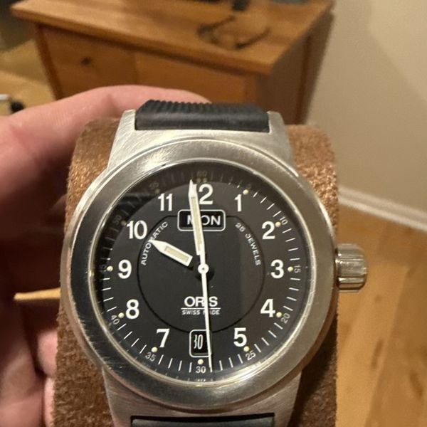 Oris BC3 Men's Black Watch - 7500 | WatchCharts Marketplace