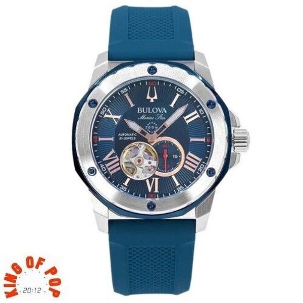 Bulova 98A282 Marine Star Automatic 20 ATM * Express 1/2 Days ...