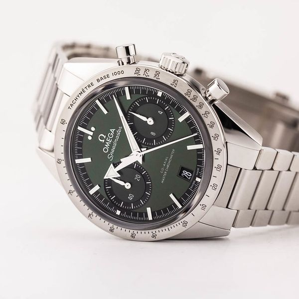 fsot - Omega Speedmaster '57 - 40.5mm - Green Dial - 332.10.41.51.10 ...