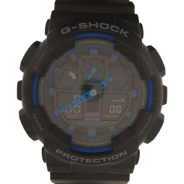 [Used] CASIO GA-100-1A2JF / Ana-Digi Combination / G-SHOCK / Digi-Ana ...