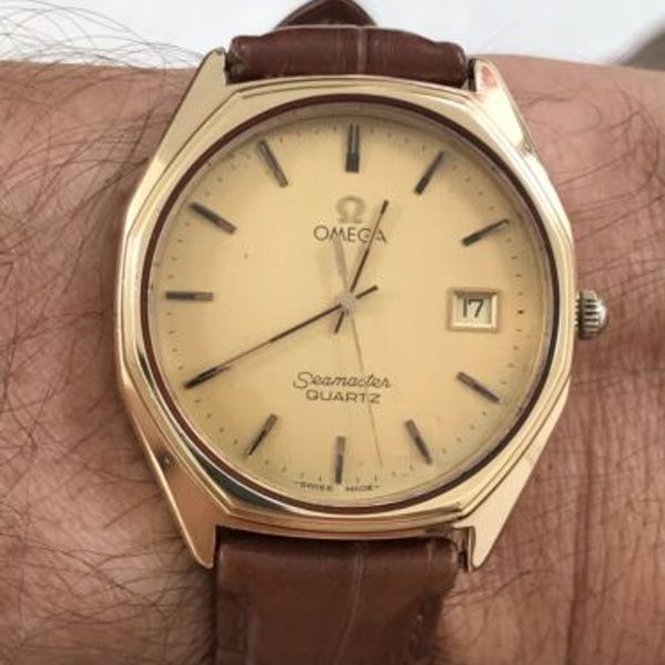 Vintage Omega Seamaster Quartz 1342 Reference 196-0125 7 Jewels ...