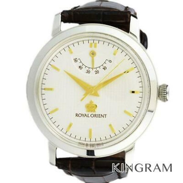 ORIENT WE0021EG Royal Orient Sterling Silver Power Reserve Mechanical ...
